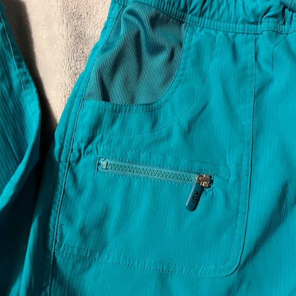 Pants & Jumpsuits | Koi Lite Medium Tall Teal Cargo Scrub Pants | Poshmark